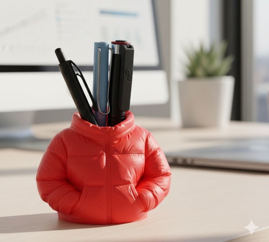 PUFFY JACKET cup – Oscar Stationery